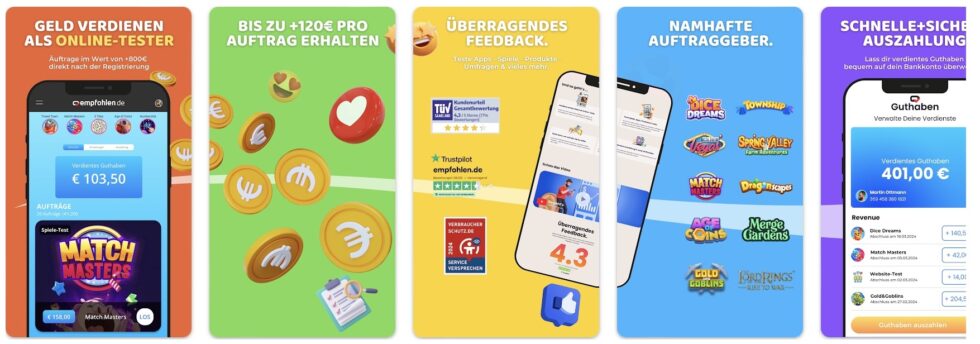 Mit Spielen Geld verdienen: Diese 14 Apps bezahlen dich fürs Zocken ...